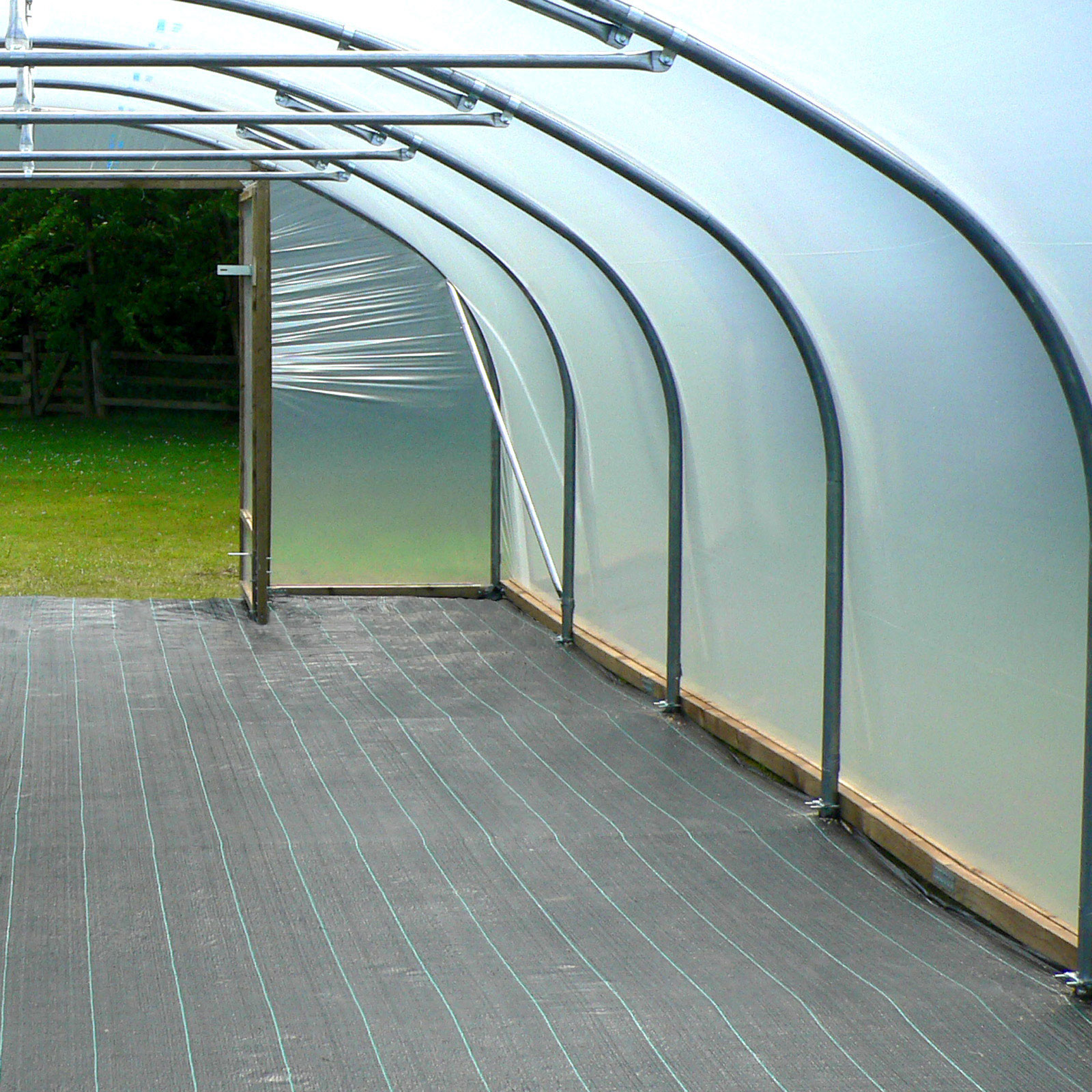 Base Rails for Polytunnels