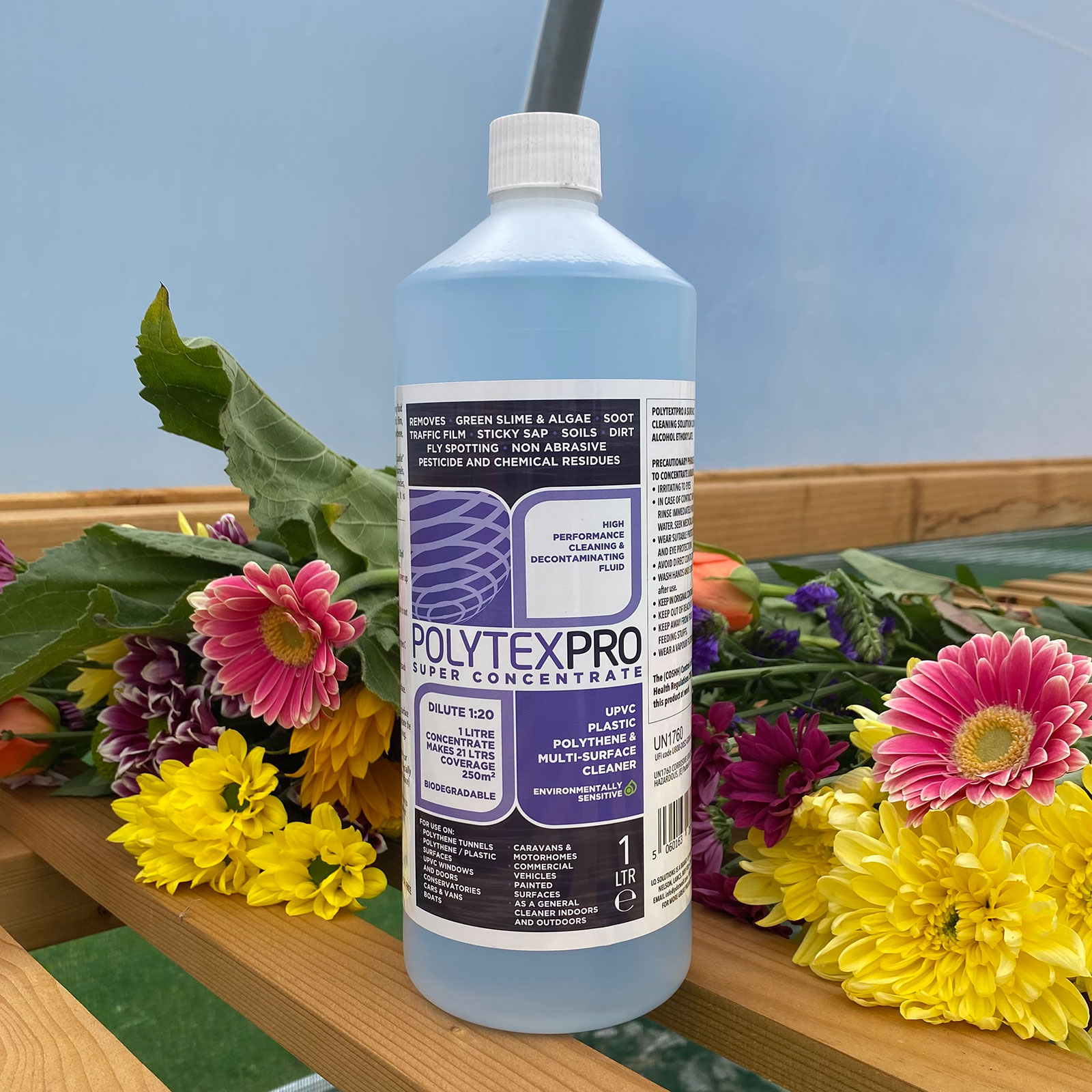 Polytex Pro Concentrate | 1L Polytunnel Cleaner