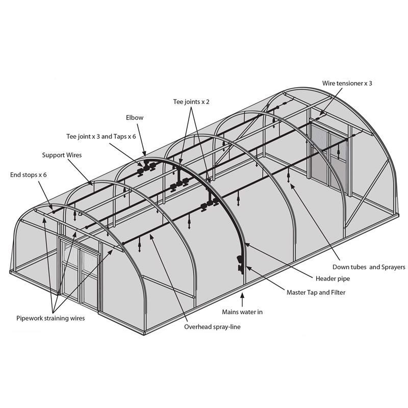Commercial Polytunnel Kit
