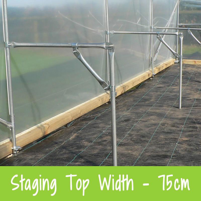 Individual Staging Supports, 3 Staging Top Widths Available