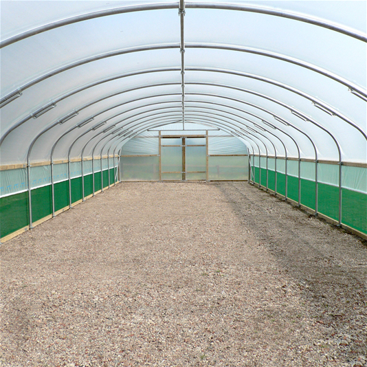 20ft Wide Commercial Polytunnels From First Tunnels Polytunnels