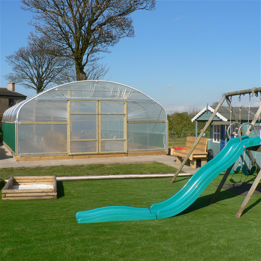 20ft Wide Commercial Polytunnels From First Tunnels Polytunnels